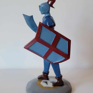 Runescape Classic Hero on Rune! Rune and Armor Colors Customizable! - Etsy