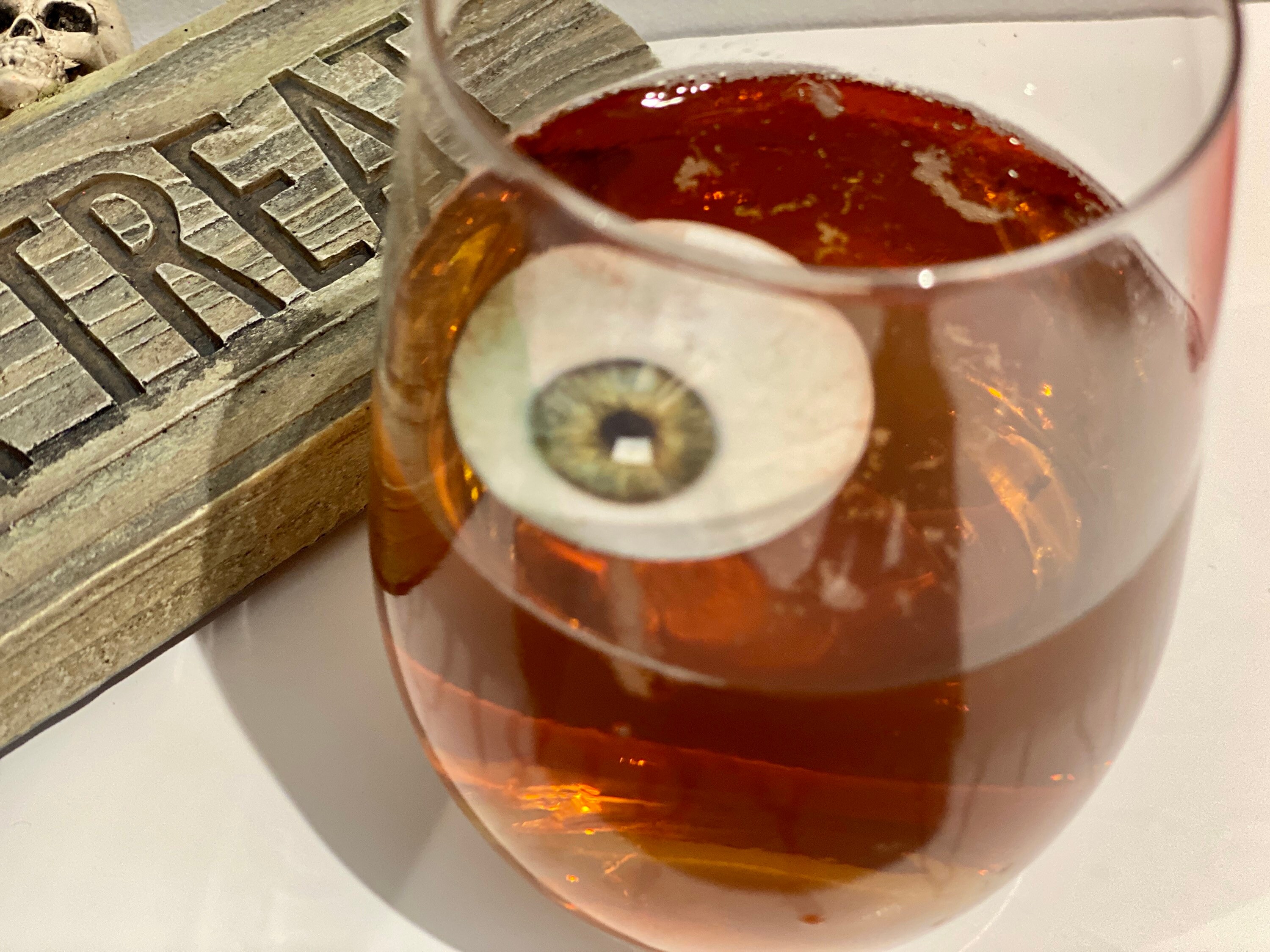 Edible Eyeball Drink Toppers Precut Halloween Wafer Toppers - Etsy