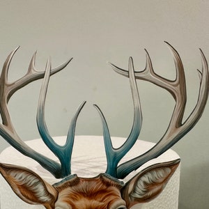 Stag Wafer Topper - Edible Cake Decorations - Birthday, Anniversary - Etsy