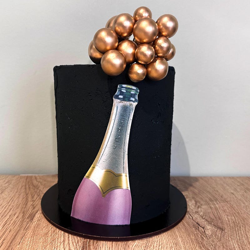 Wine Cake Topper - Etsy