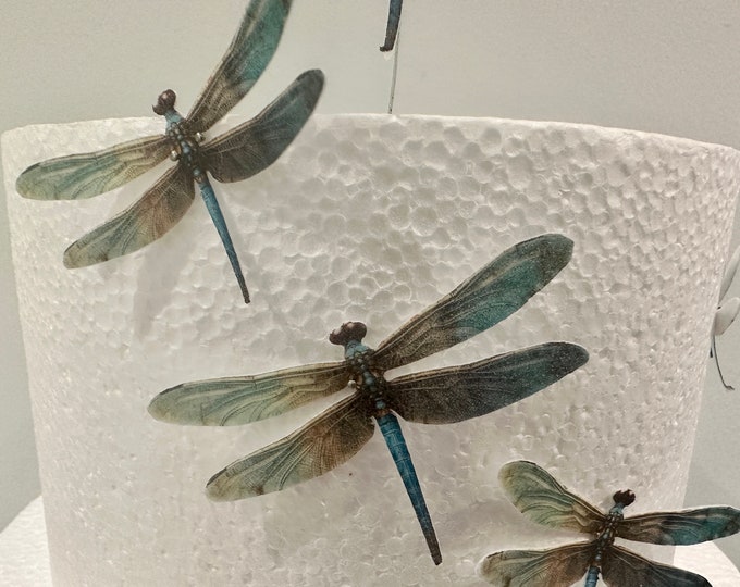 Edible Dragonflies - Assorted Pink and Purple - Cake and Cupcake ...