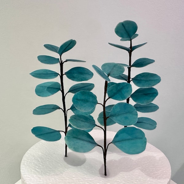 Eucalyptus Cake Wafer Paper - Etsy