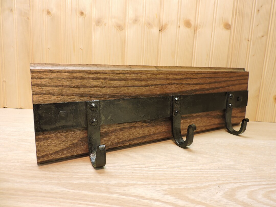 Hand Forged Coat Rack - Etsy