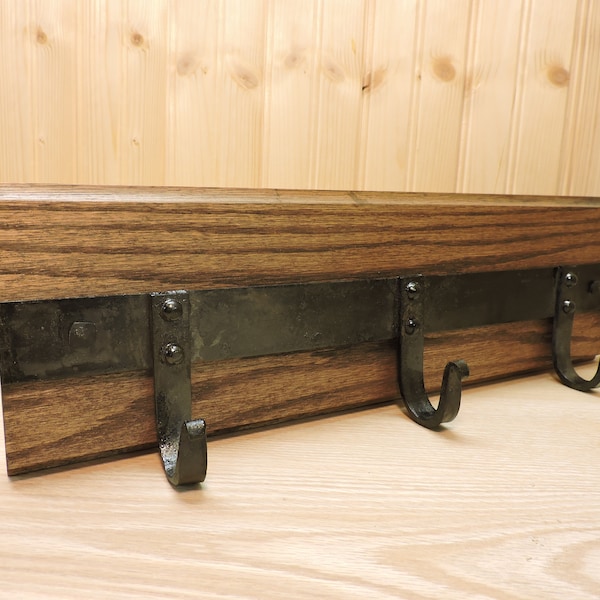Hand Forged Coat Rack - Etsy