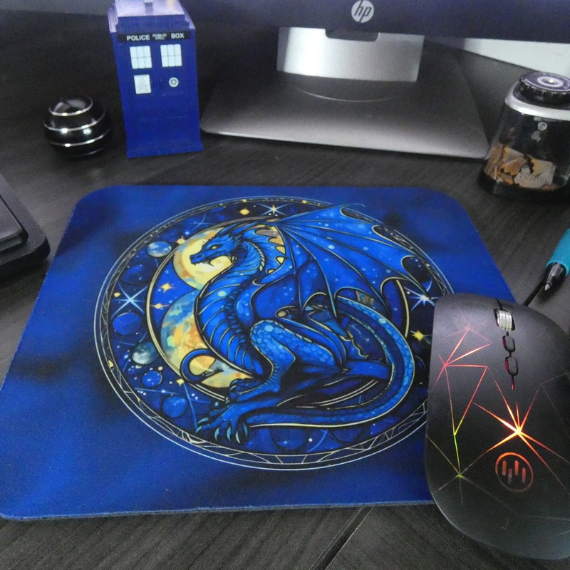Dragon Mouse Pad - Etsy