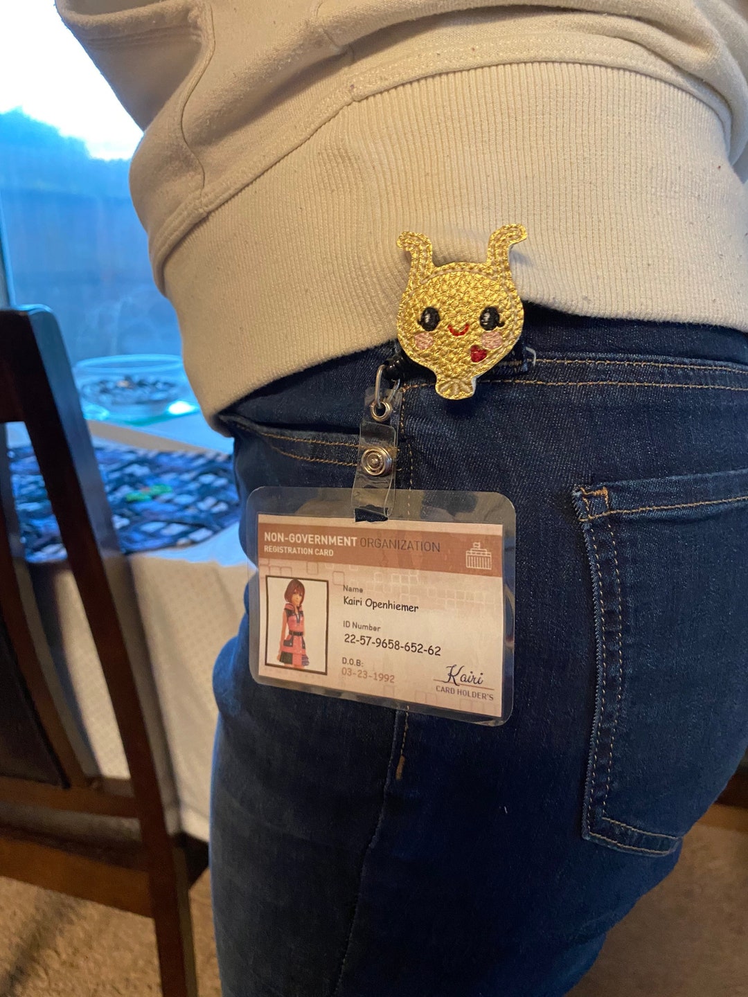 Bladder Badge Buddy, Medical Badge Bling, Name Tag Décor, Pull Badge ...