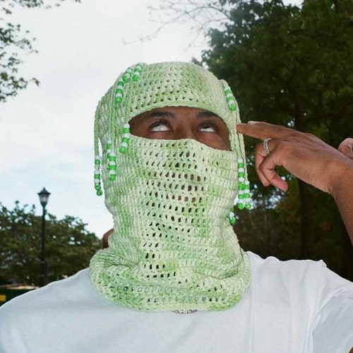 Distressed Ski Mask - Etsy