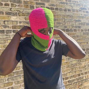 Watermelon Split Ski Mask - Etsy