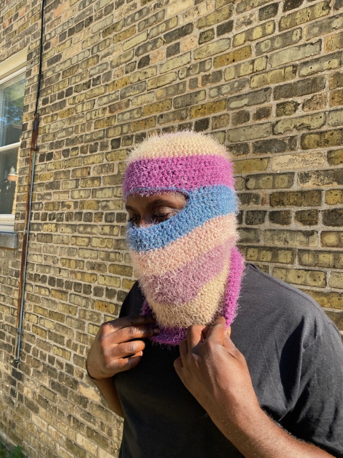 PATTERN: Ski Mask Crochet (ONE HOLE) Easy - Etsy