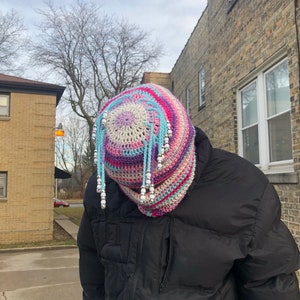 Ski Mask W/dreads 2 - Etsy