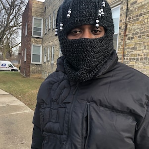 Ski Mask W/dreads 2 - Etsy