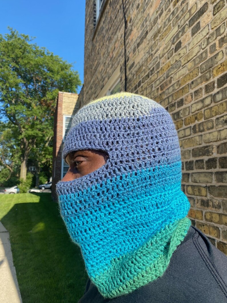 PATTERN: Ski Mask Crochet ONE HOLE Easy - Etsy