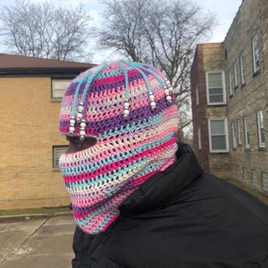 Ski Mask W/dreads 2 - Etsy