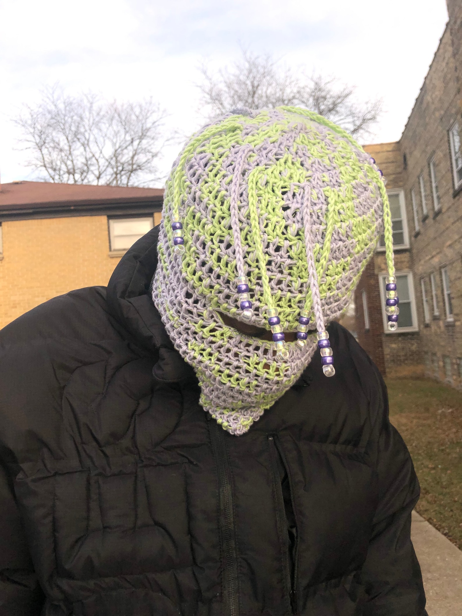 CUSTOM Ski Mask W/dreads & Beads OR EARS - Etsy