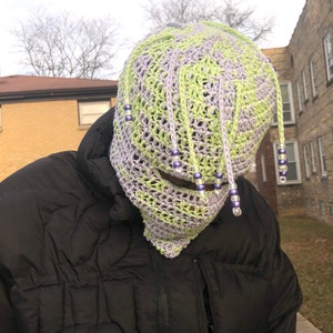 CUSTOM Ski Mask W/dreads & Beads OR EARS - Etsy