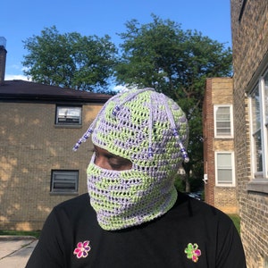 Ski Mask W/dreads 2 - Etsy