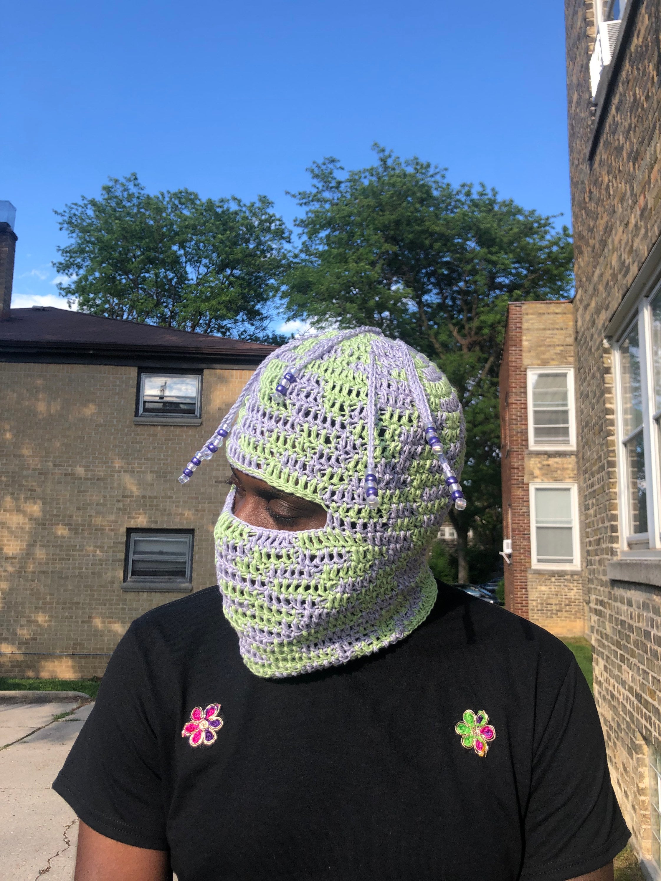 Ski Mask W/dreads 2 - Etsy