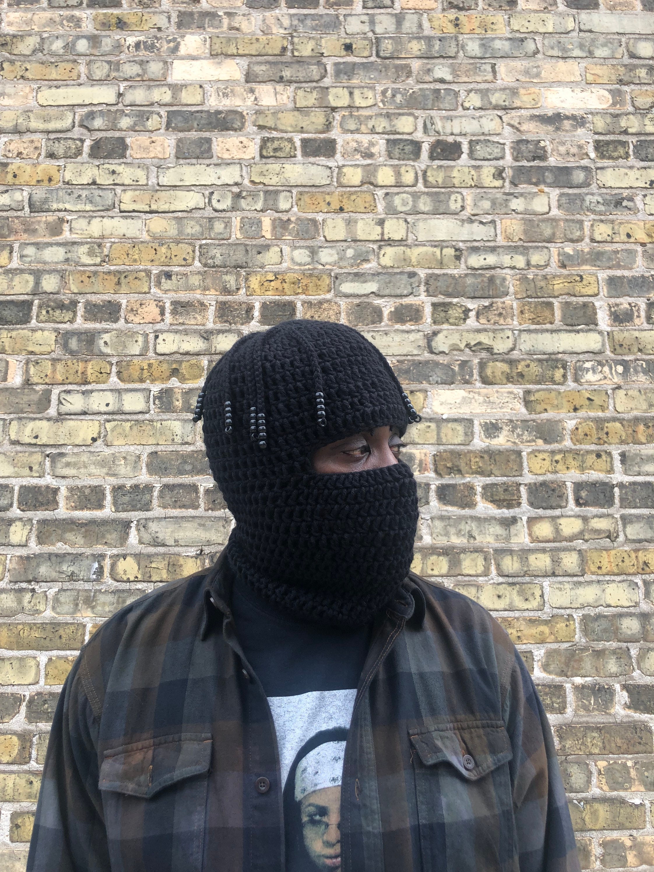 Black Dread Mask - Etsy