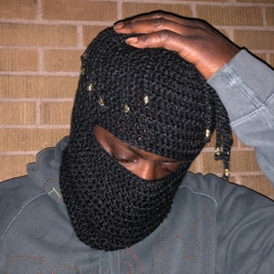 CUSTOM Ski Mask W/dreads & Beads OR EARS - Etsy