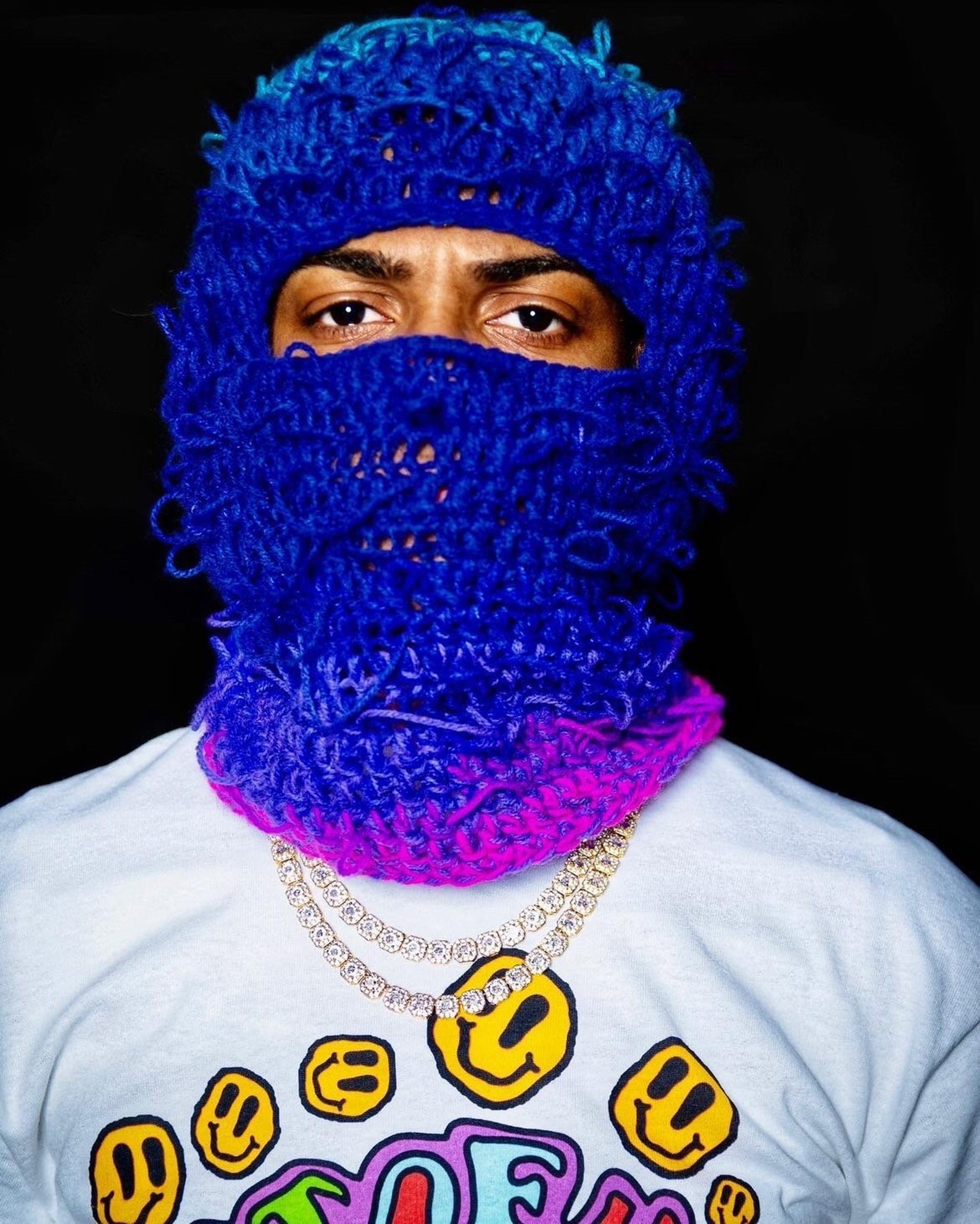 Yeat Distressed Ski Mask Crochet - Etsy