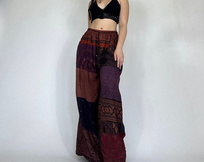 Robin Pants, Hippie Pants, Patchwork Pants - Etsy