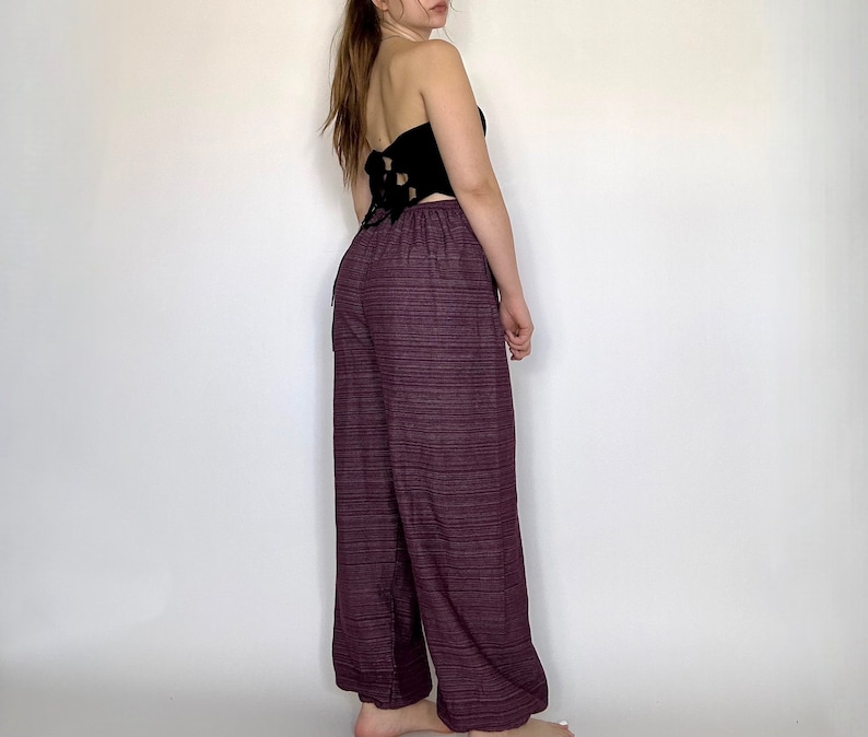Brooke Pants - Purple, Baggy Pants, Yoga Pants, Hippie Pants - Etsy