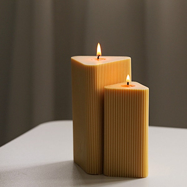 Triangle Candle - Etsy