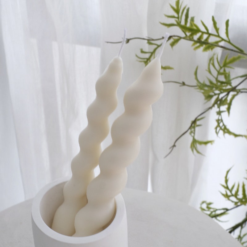 Spiral Candle - Etsy