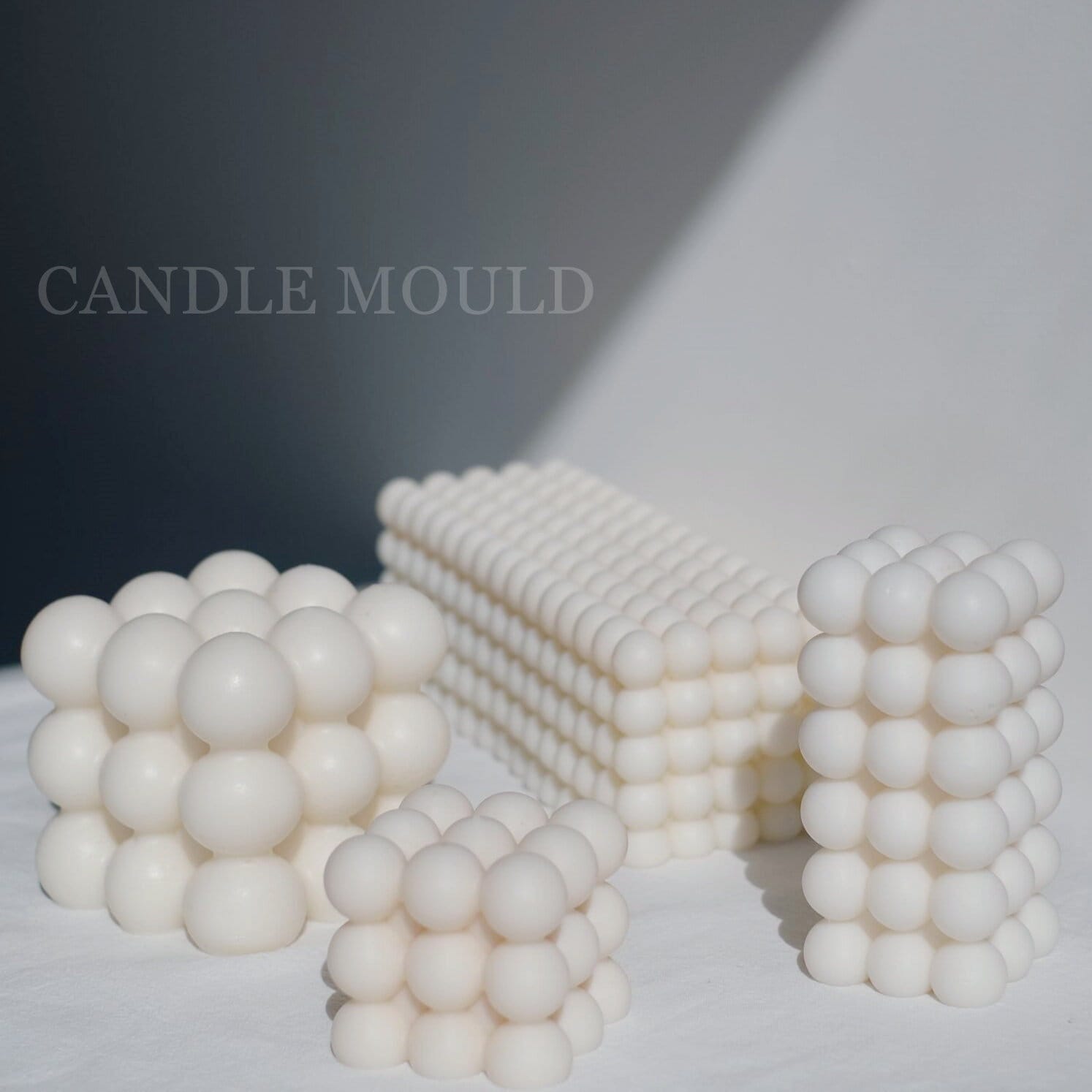 Large Sizes Giant Bubble Cube Candle Silicone Mold Handmade - Etsy