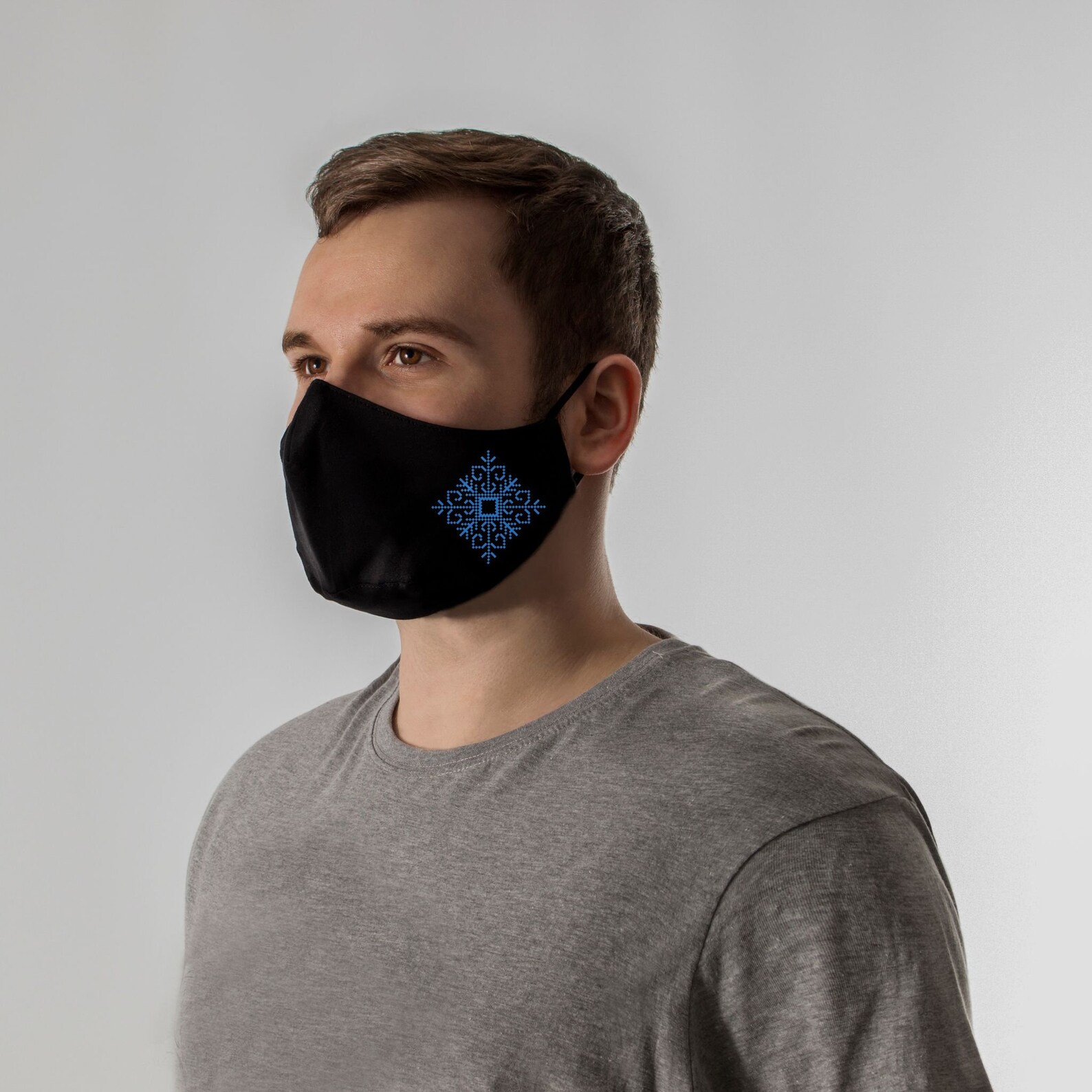 Couples Face Mask Set, Holiday Couples Gift, Husband and Wife Mask ...