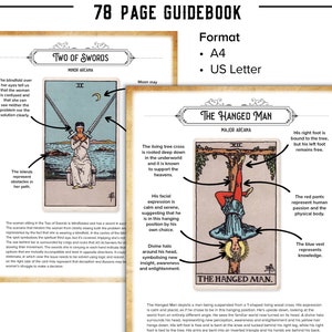 Tarot Card Symbolism 78 Page Cheat Sheets. Learn the Hidden Meanings ...