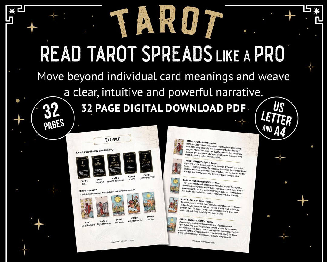 Read Tarot Spreads Like a Pro — Learn the Art of Intuitive Storytelling ...