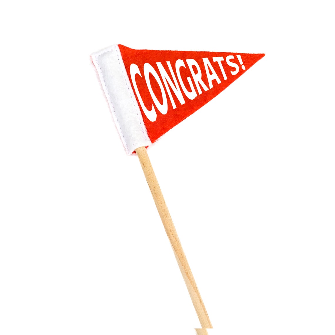 Class of 2025, Congrats Grad | Tiny Message Graduation Pennant on a ...