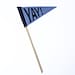 Yay! Mini Pennant, 4x7 Inch Small Flag on Stick - Etsy