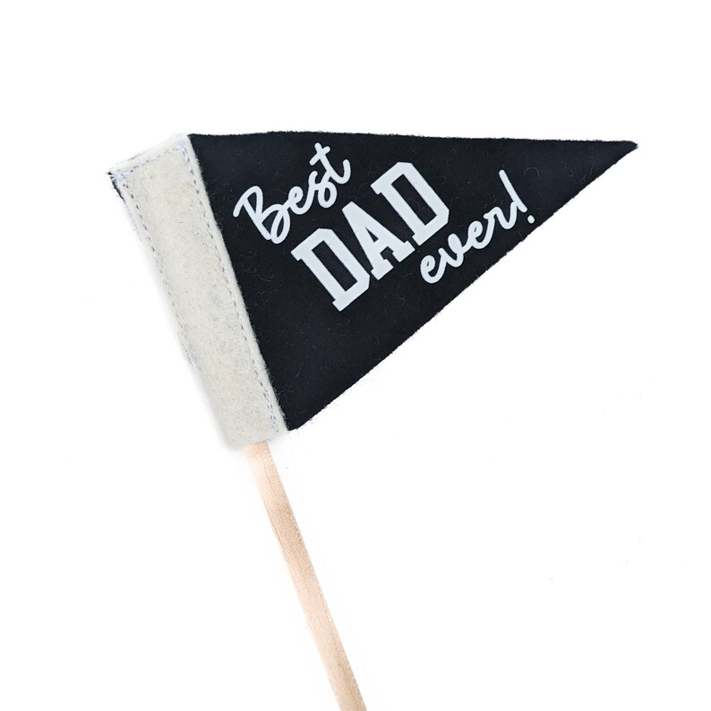 Father's Day Tiny Pennant, Mini Gift for Dad, US Made, Sports Flag - Etsy