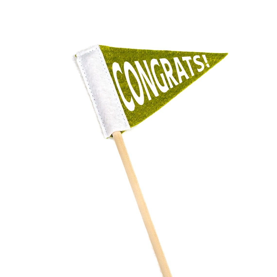 Class of 2025, Congrats Grad | Tiny Message Graduation Pennant on a ...