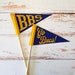 CUSTOM Mini Pennant Small Felt Pennant on a Stick Personalized Design ...