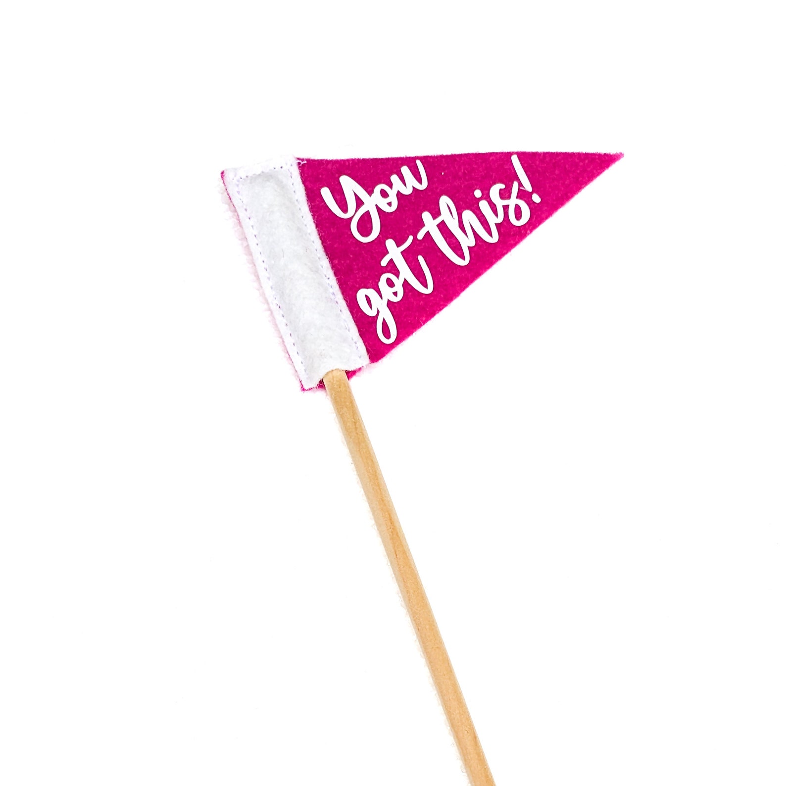 Congrats, Happy Birthday, the Best, You Got This | Tiny Message Pennant ...