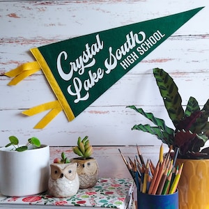 SCHOOL SPIRIT Custom Felt Pennant | Graduation Gift | Photo Prop | Grad ...