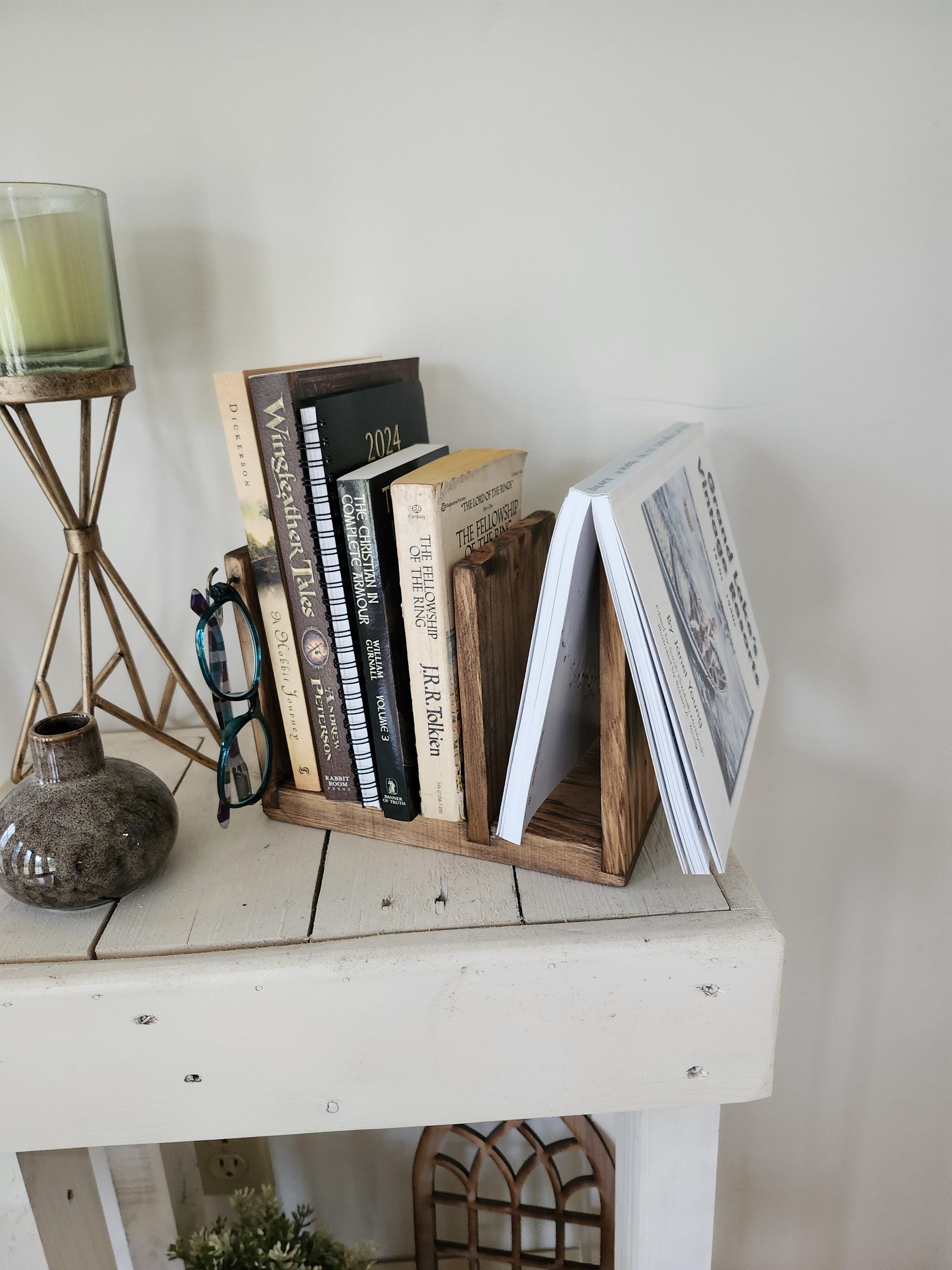 Book Stands, Nightstand Book Holder, Bedside Bookshelf, Book Nook, Book ...