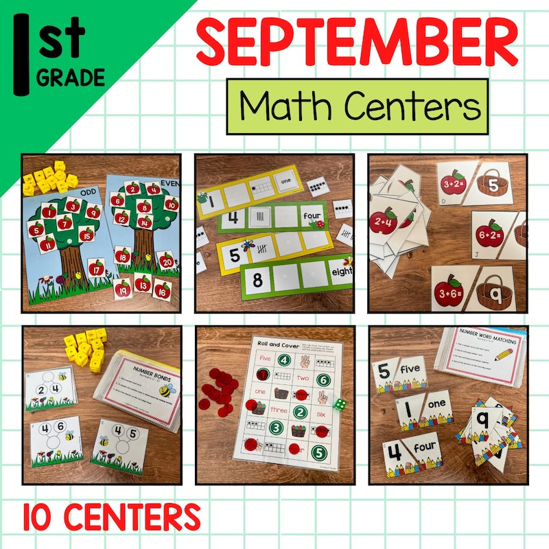 Math Center - Etsy
