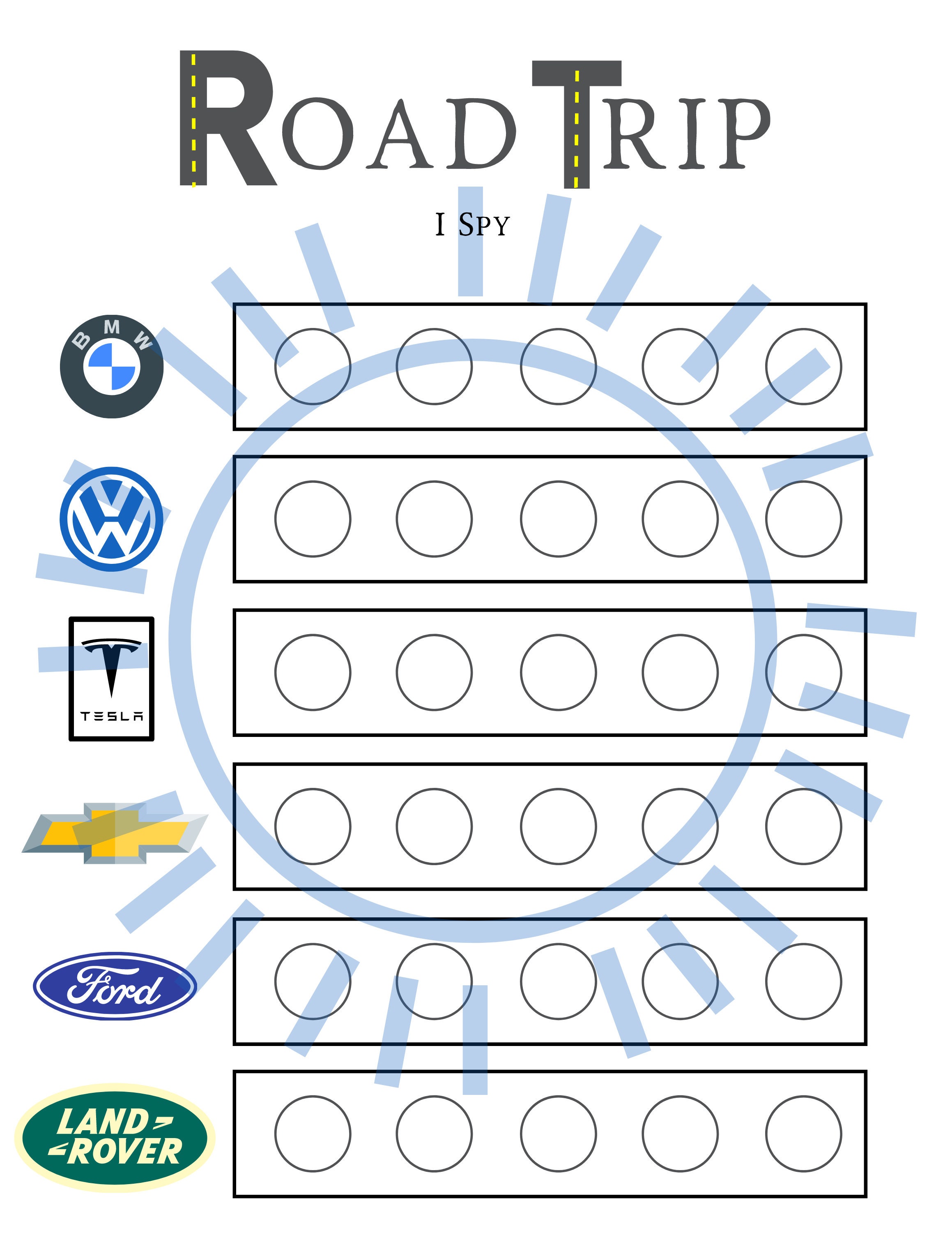 Road Trip Bundle 6 Activities - Etsy