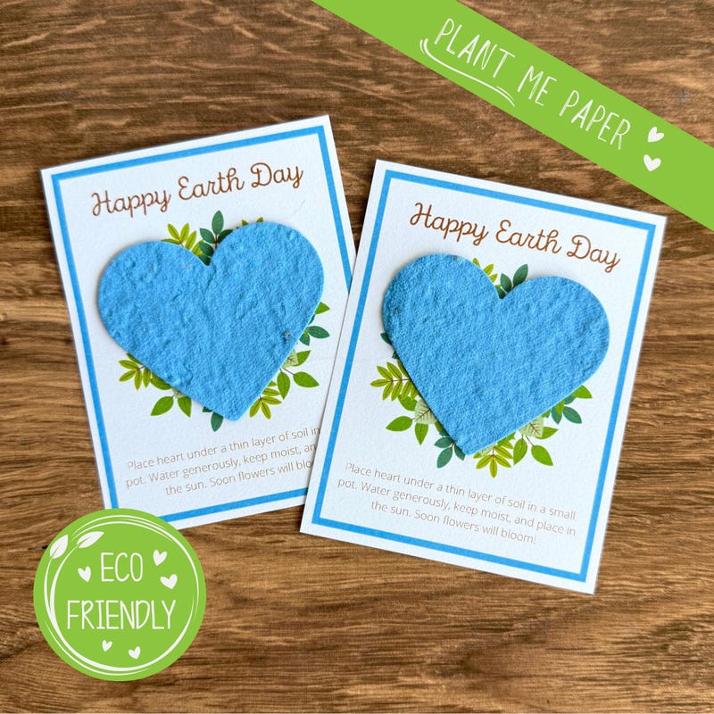 Earth Day Cards Plantable - Etsy