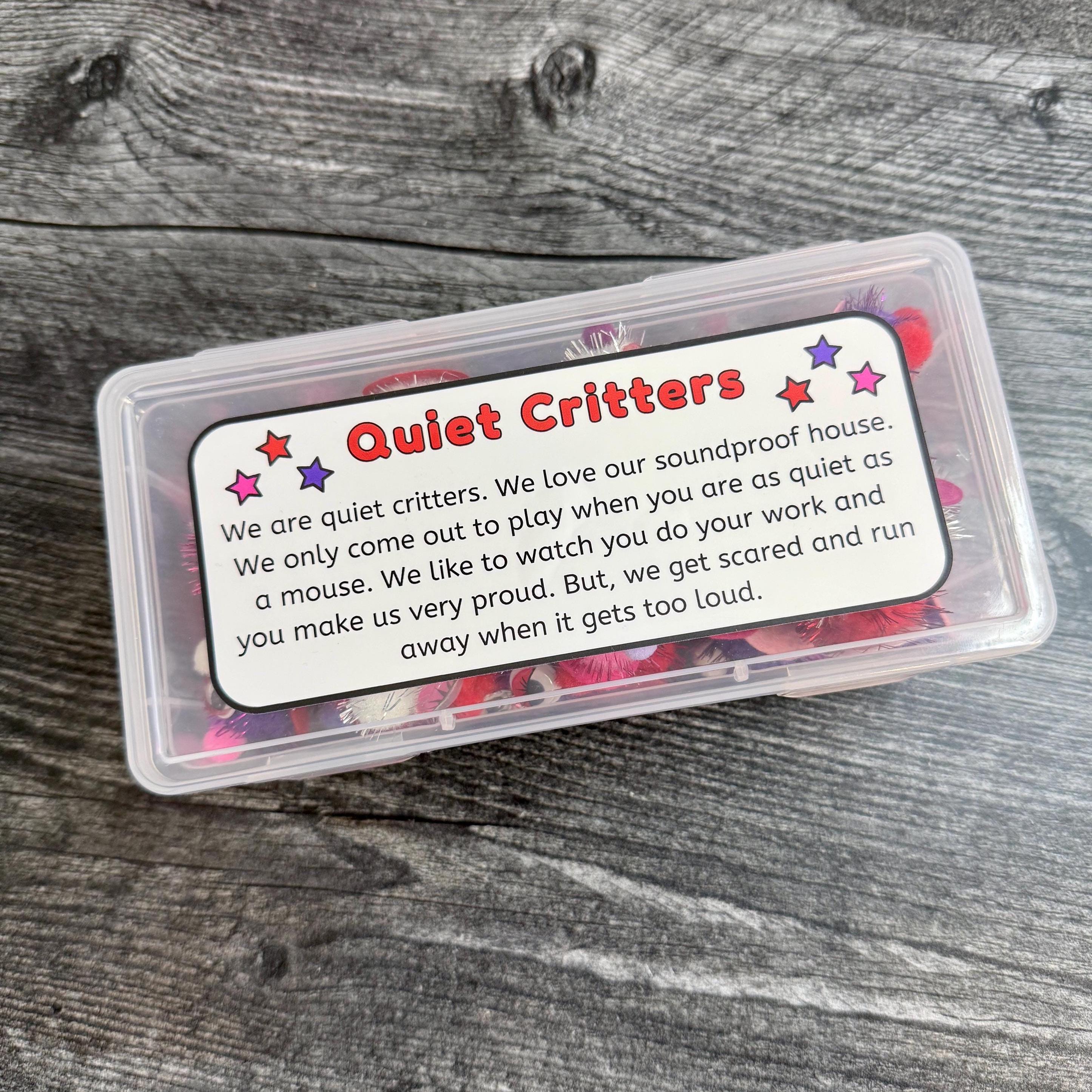 Valentine's Day Quiet Critters | Reading Buddies | Behavior Management ...