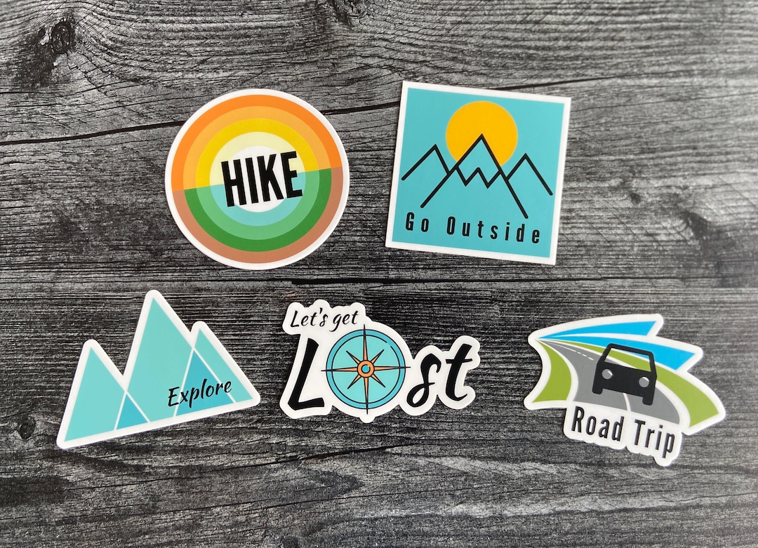 Adventure Vinyl Sticker | Vinyl Stickers | Outdoor Stickers - Etsy