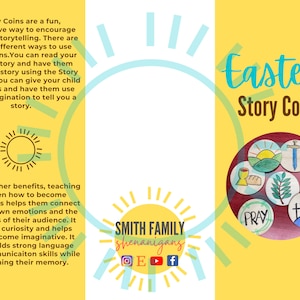 Easter Story Coins | Easter Game | Lent Activity | Holy Week for Kids ...