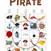 Pirate Bingo Pirate Birthday Party Pirates Party Game - Etsy