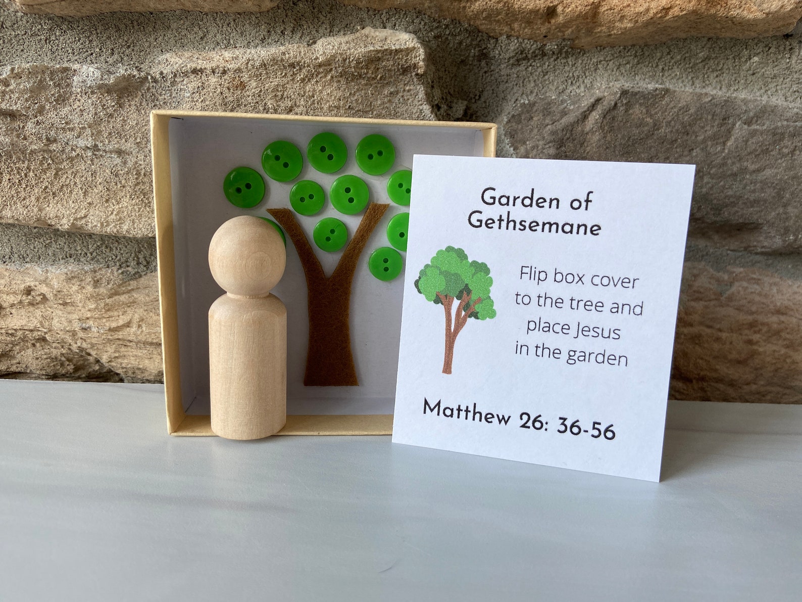 Holy Week Box Easter Box Set Resurrection Game | Etsy