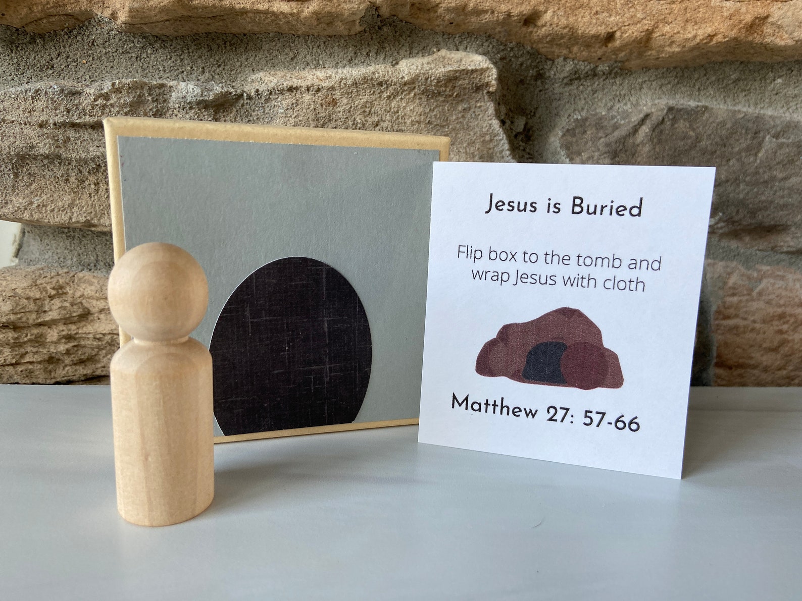 Holy Week Box Easter Box Set Resurrection Game | Etsy