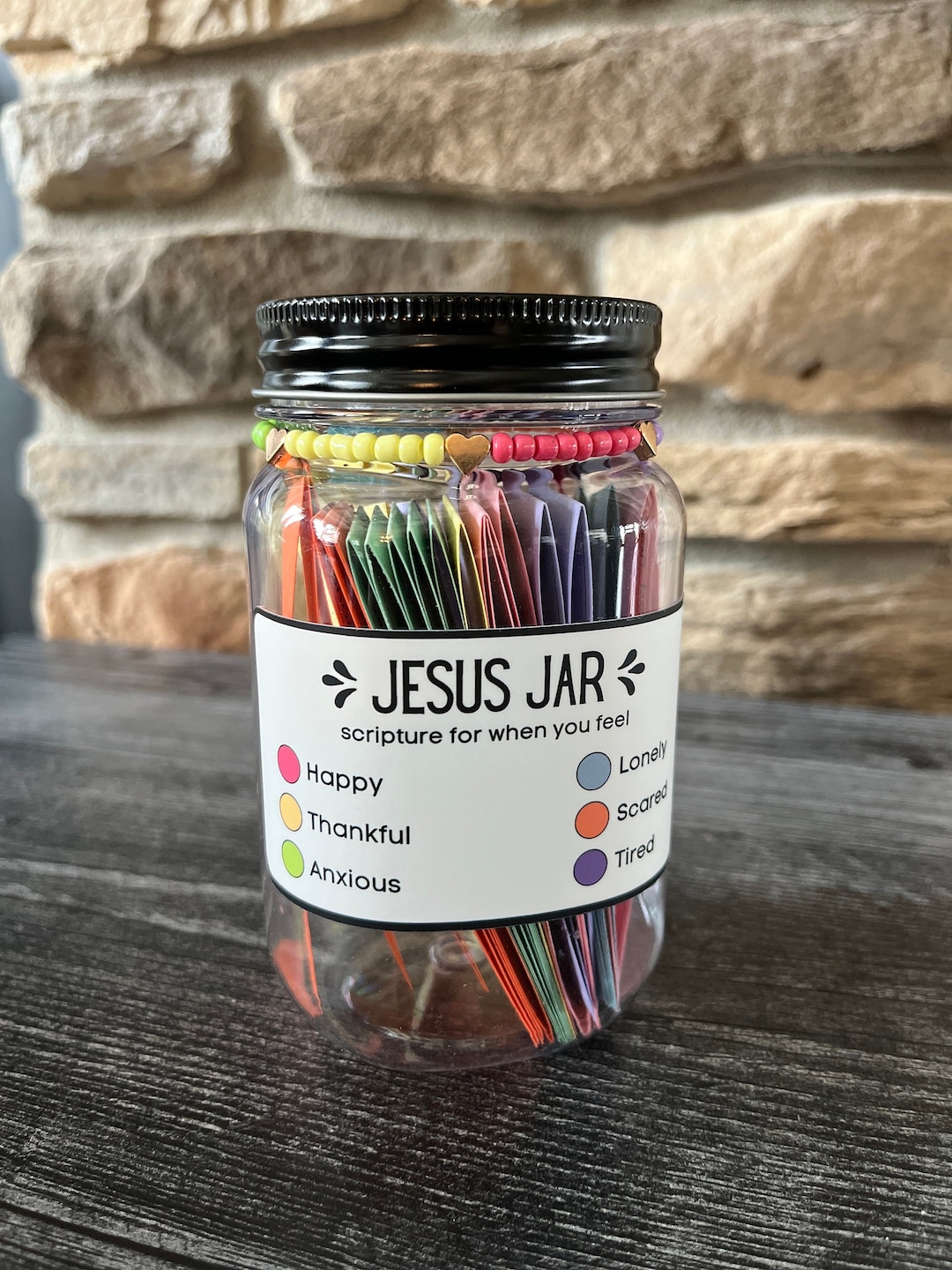 Jesus Jar | Bible Verses | Scripture Cards | Bible Study - Etsy